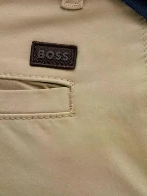 BOSS Regular-fit Cotton Trousers