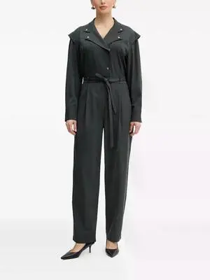 BOSS Belted Jumpsuit - Grey