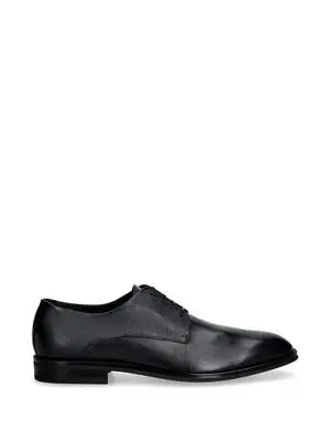BOSS Leather Derby Shoes - Black