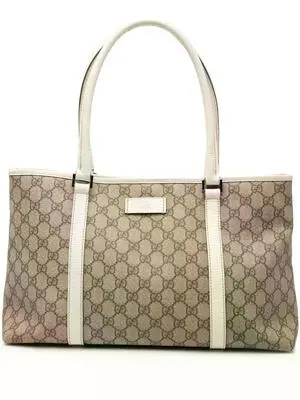 Gucci Gg Supreme Joy Tote - Brown