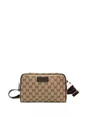 Gucci 2000-2015 Gg Canvas Belt Bag - Brown
