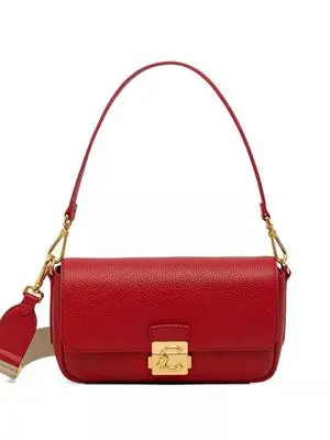 COCCINELLE Medium C-me Lock Shoulder Bag - Red