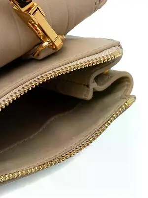COCCINELLE Arlettis Plissé Mini Bag - Neutrals