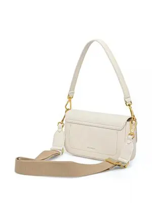 COCCINELLE Medium Shoulder Bag With Lock - Neutrals