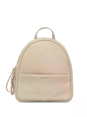 COCCINELLE Grained-leather Backpack - Neutrals