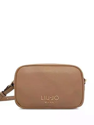 Liu Jo Logo Zip Satchel - Brown