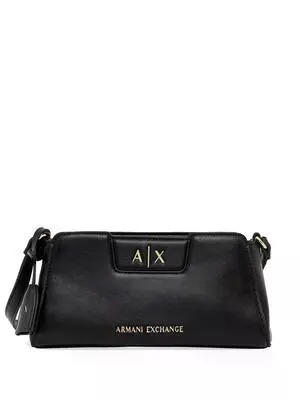 Armani Exchange Logo-details Cross-body Bag - Black