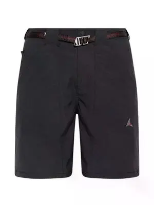 ROA Buckle-fastening Shorts - Black