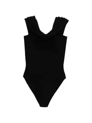 Norma Kamali Draped Bodysuit