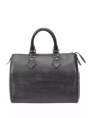LOUIS VUITTON Speedy Tote Bag - Black