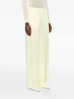 Fabiana Filippi Elastic-waistband Palazzo Pants - Yellow
