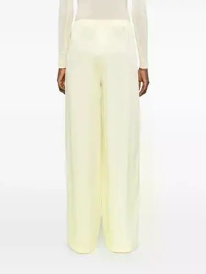 Fabiana Filippi Elastic-waistband Palazzo Pants - Yellow