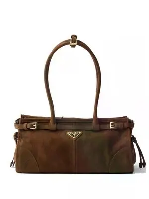 Prada Bonnie Medium Nubuck Leather Handbag