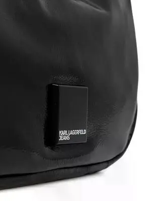 Karl Lagerfeld Logo Strap Satchel