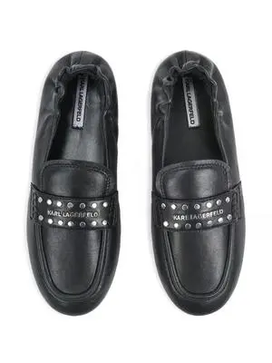 Karl Lagerfeld Studded Loafers