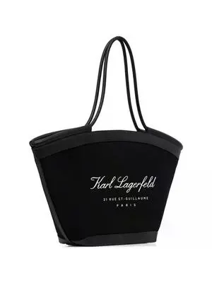 Karl Lagerfeld Logo-detail Tote Bag