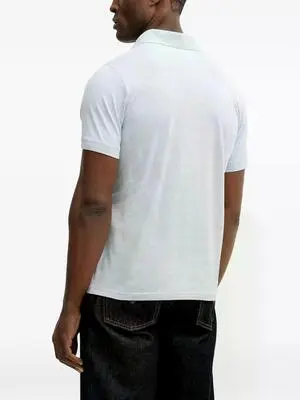 Karl Lagerfeld Logo-appliqué Polo Shirt
