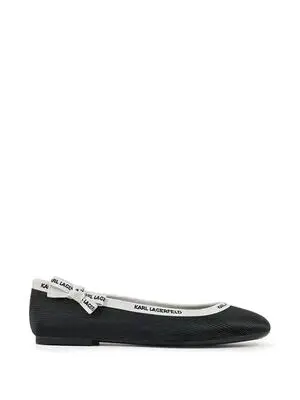 Karl Lagerfeld Logo Flats For Women