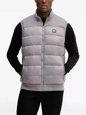 Karl Lagerfeld Quilted Vest - Grey