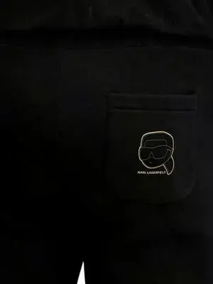 Karl Lagerfeld Drawstring Performance Track Pants