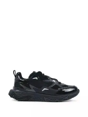 Karl Lagerfeld Mesh-panelled Sneakers - Black