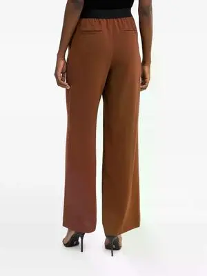 Karl Lagerfeld Seam-detail Flared Trousers - Brown