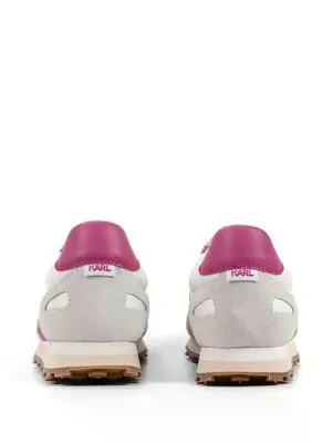 Karl Lagerfeld Sonar Contrast-panelled Sneakers - White