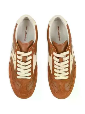 Karl Lagerfeld Kandidate Panelled Sneakers - Brown