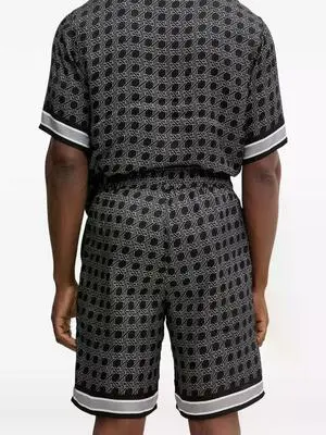 Karl Lagerfeld Geometric-print Shorts