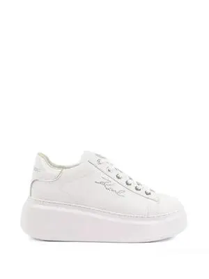 Karl Lagerfeld Anakapri Platform Sneakers - White