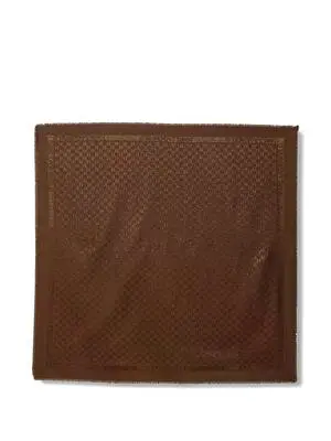 Karl Lagerfeld Fringed Scarf - Brown