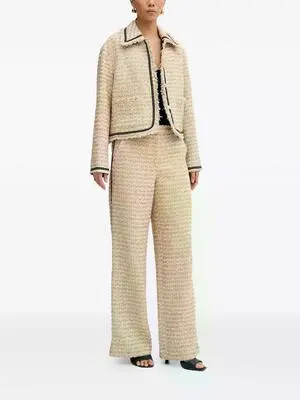 Karl Lagerfeld Fringed-trim Jacket