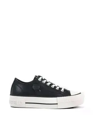Karl Lagerfeld Kampus Max Platform Sneakers - Black