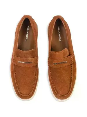 Karl Lagerfeld Logo-plaque Loafers