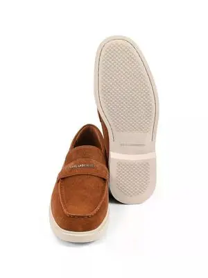 Karl Lagerfeld Logo-plaque Loafers