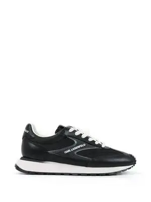Karl Lagerfeld Logo-detail Panelled Sneakers - Black