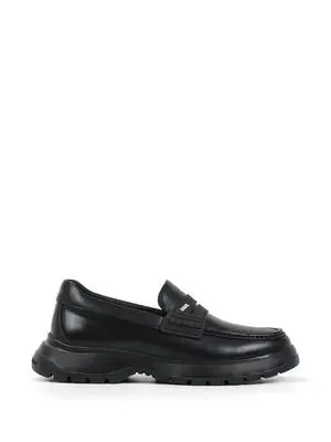 Karl Lagerfeld Keaton Saddle Loafers - Black