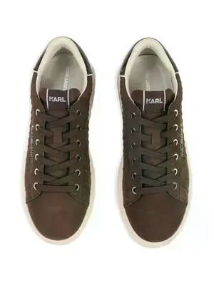 Karl Lagerfeld Embossed-logo Sneakers