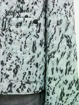 Karl Lagerfeld Patterned Quilted Jacket
