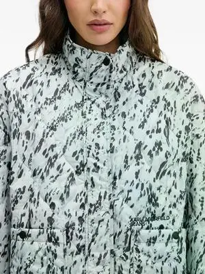 Karl Lagerfeld Patterned Quilted Jacket