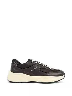 Karl Lagerfeld Logo-lettering Sneakers - Brown