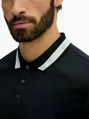 Karl Lagerfeld Logo-detail Polo Shirt