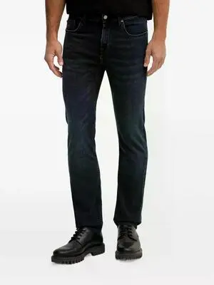 Karl Lagerfeld Logo-patch Jeans - Blue