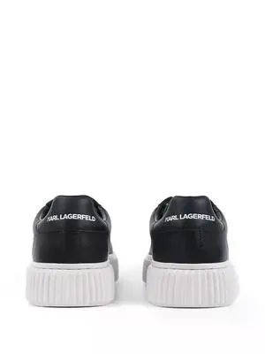 Karl Lagerfeld Embossed Platform Sneakers