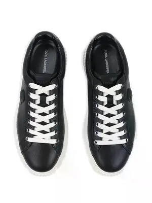 Karl Lagerfeld Embossed Platform Sneakers