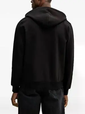 Karl Lagerfeld Logo Zip-up Hoodie