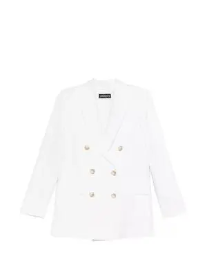 DRHOPE Double-breasted Blazer - White