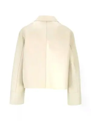 Moncler Flap-pocket Leather Jacket