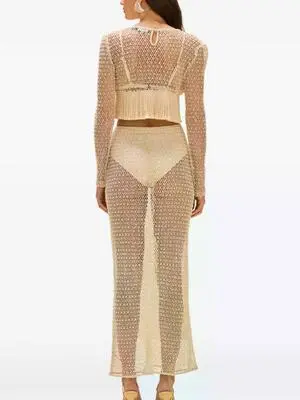PatBO Crochet Bloom Blouse