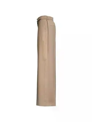 Sportmax Belted Cropped Trousers